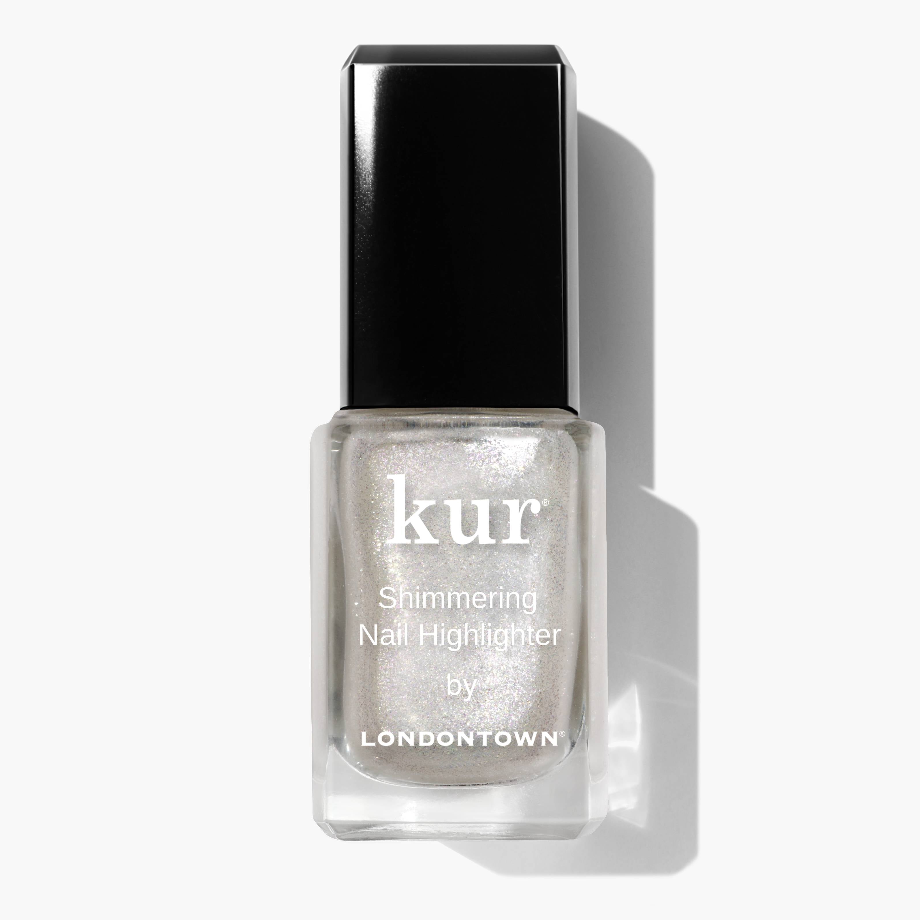 Silver Shimmering Nail Highlighter: Mirror Ball | LONDONTOWN