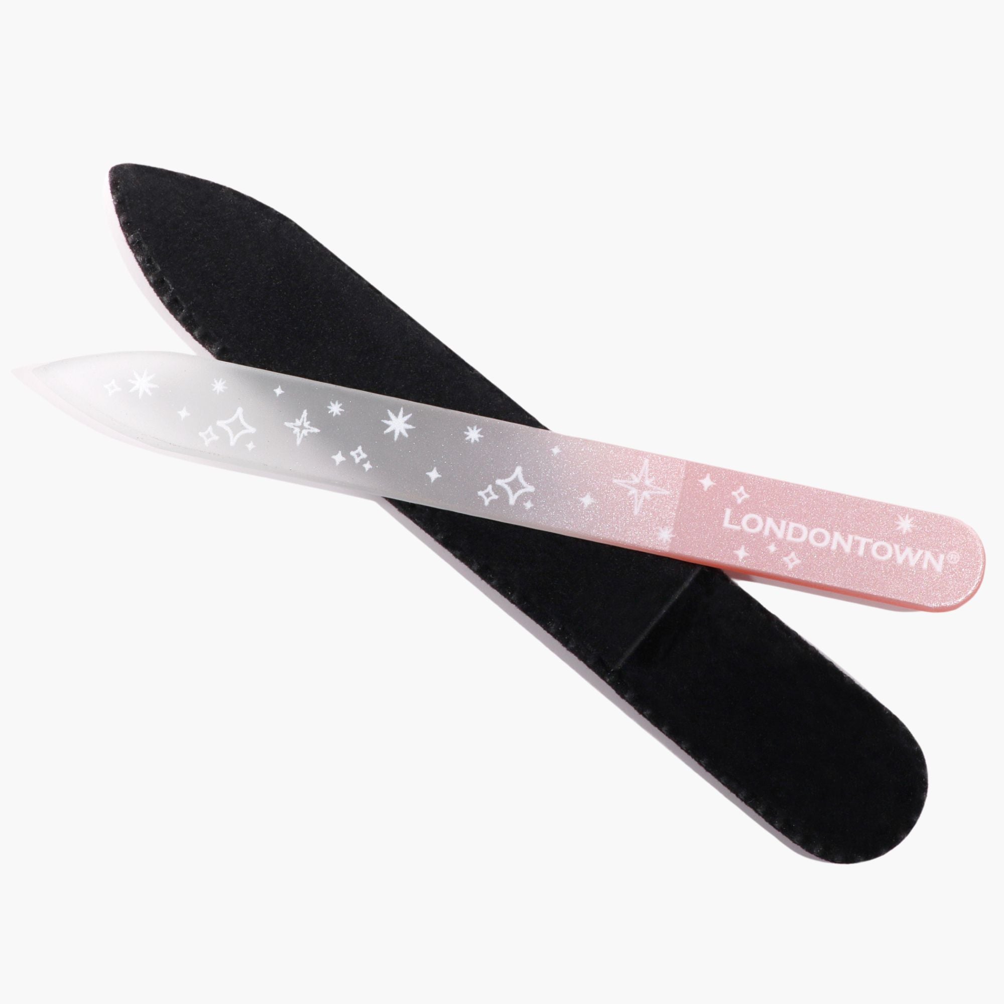 Glass Nail File - Pink Sparkle – LONDONTOWN